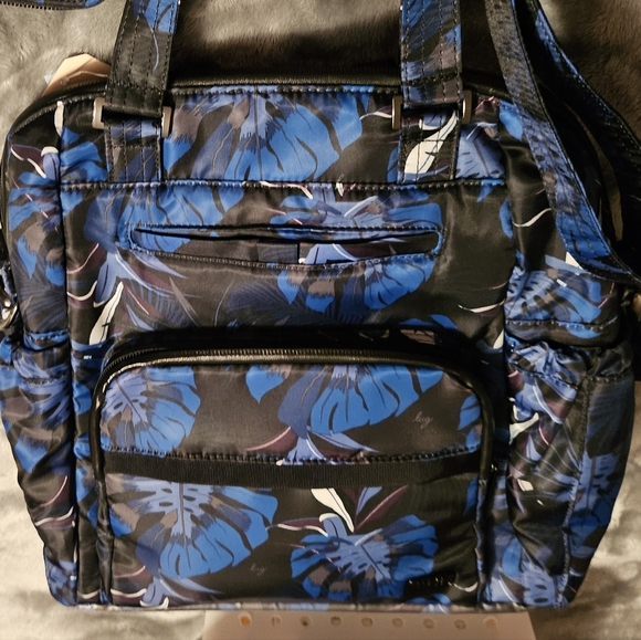 lug | Bags | Lug Canter Crossbodybackpack Botanical Black | Poshmark